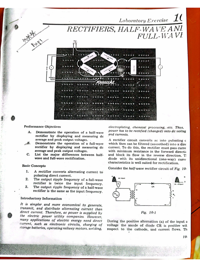 EEE Lab Manual | PDF