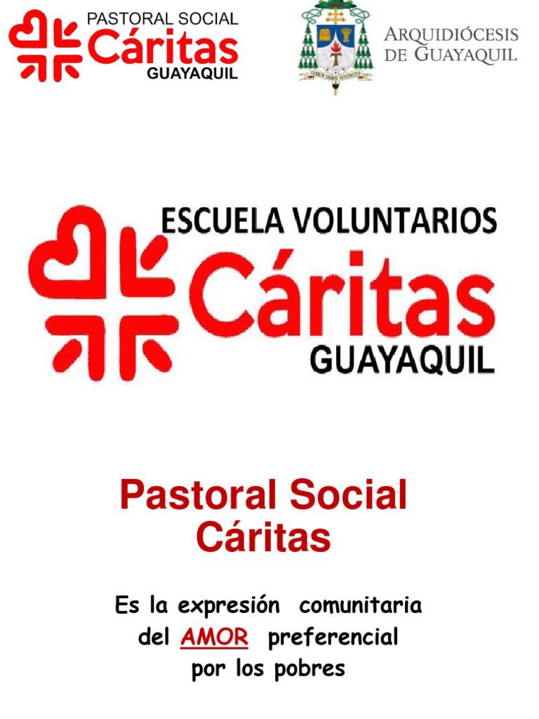 Mód 1 ¿Qué es Cáritas | PDF | Iglesia Católica | Comisión Europea