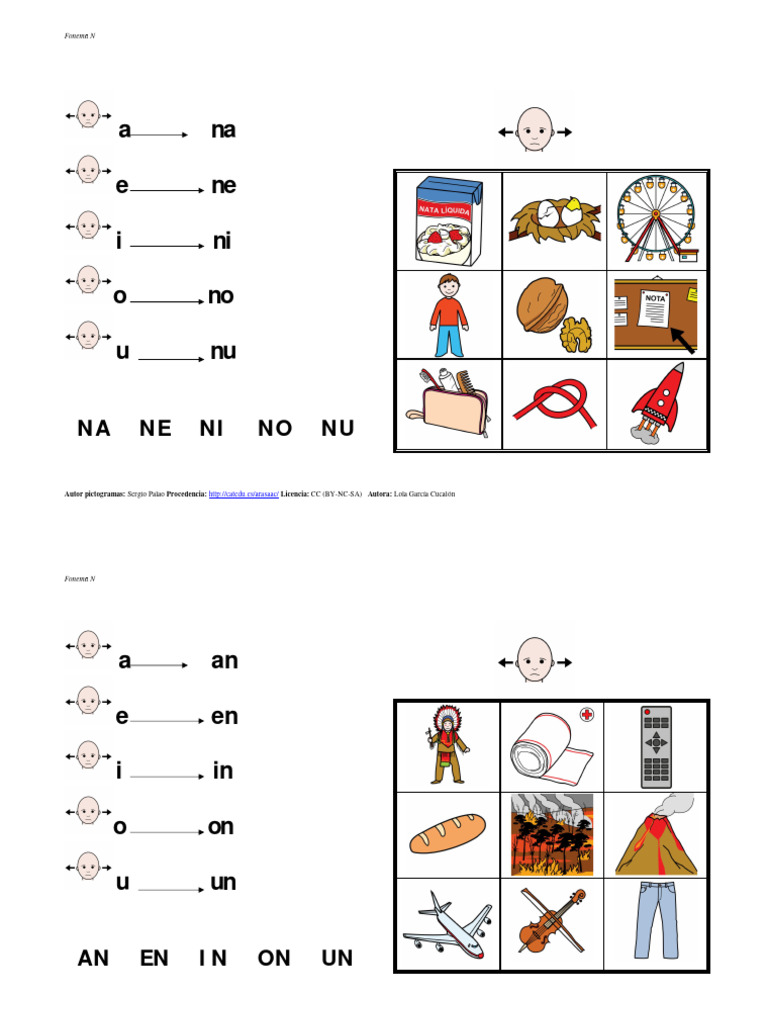 Presentacion Fonema N-3-4 | PDF