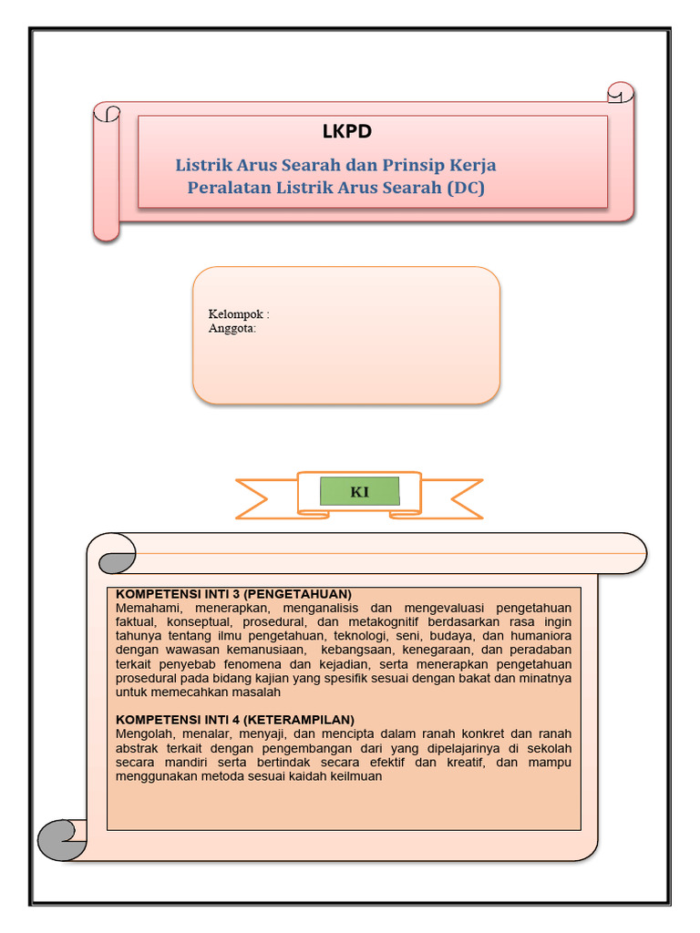 LKPD Hukum Ohm Paralel Miya | PDF
