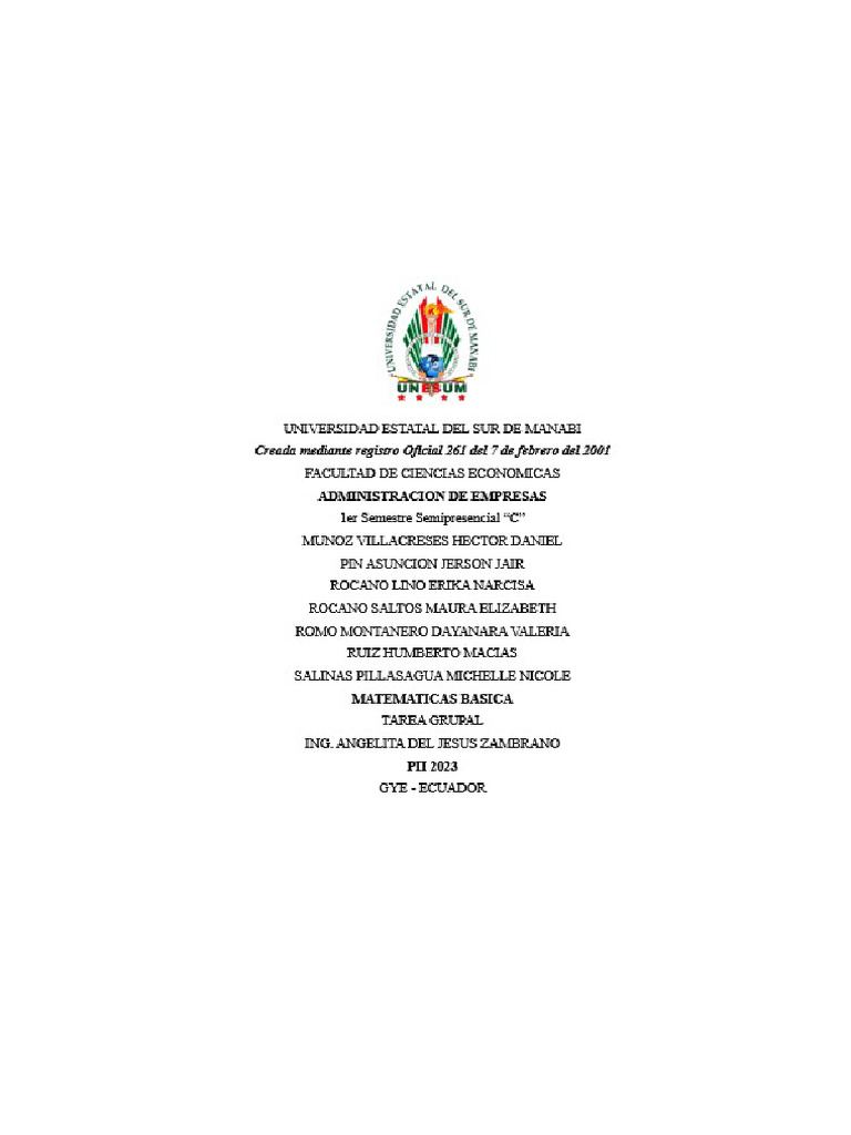 Tarea Grupal | PDF