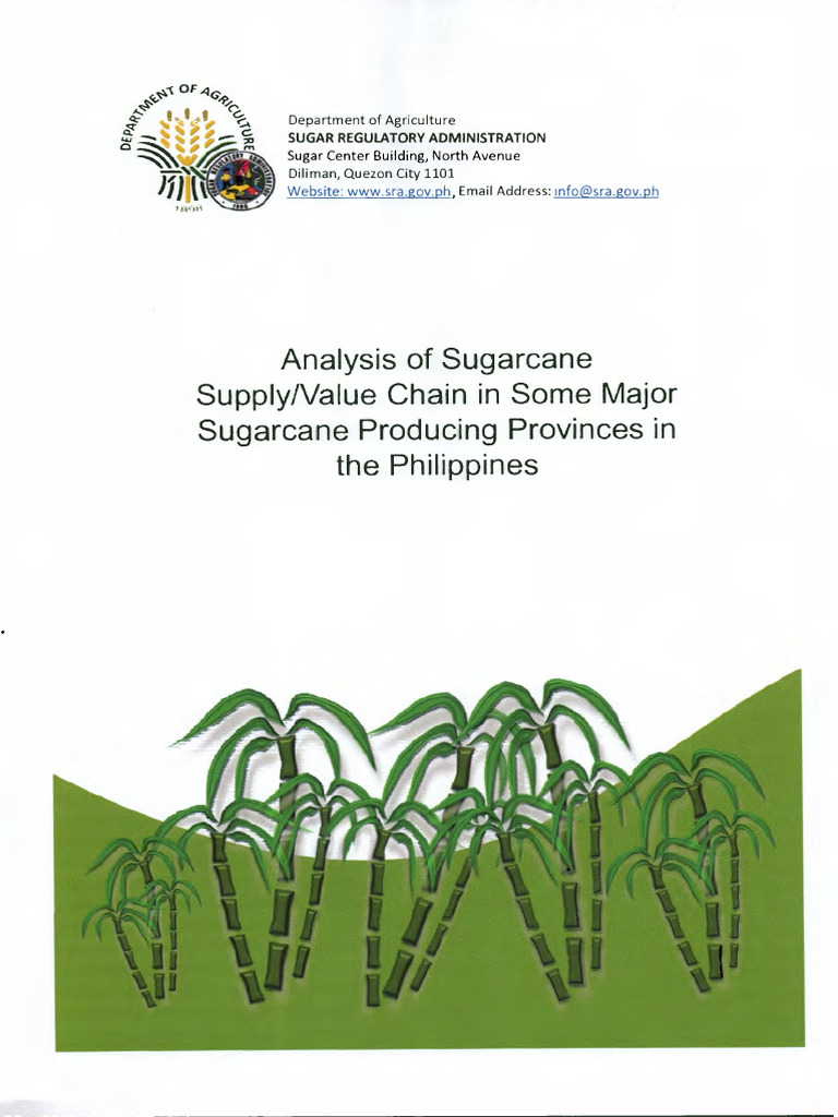 Analysis of Sugarcane Supply - SRA Report | PDF