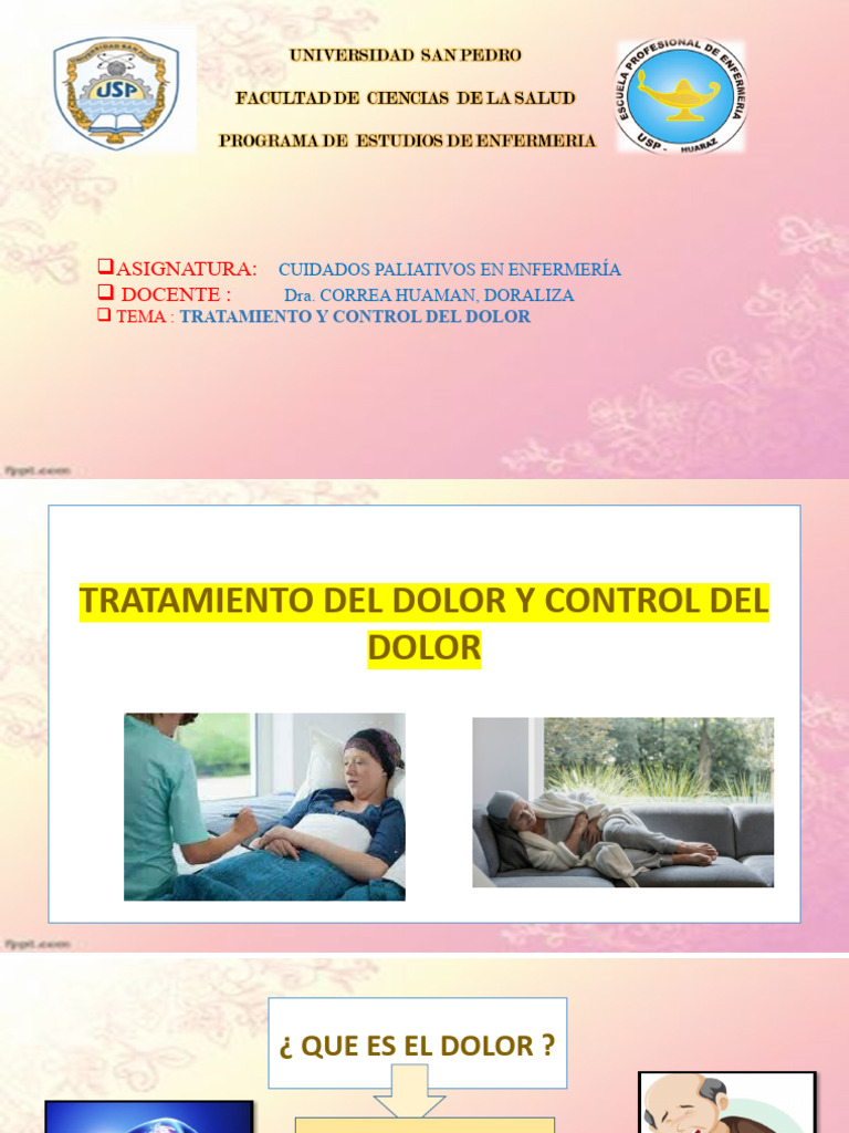 Dolor | PDF | Dolor | Fentanilo