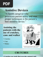 NHCM 3 Lesson 8, Activity 8 Assistive Devices Ambulation | PDF ...