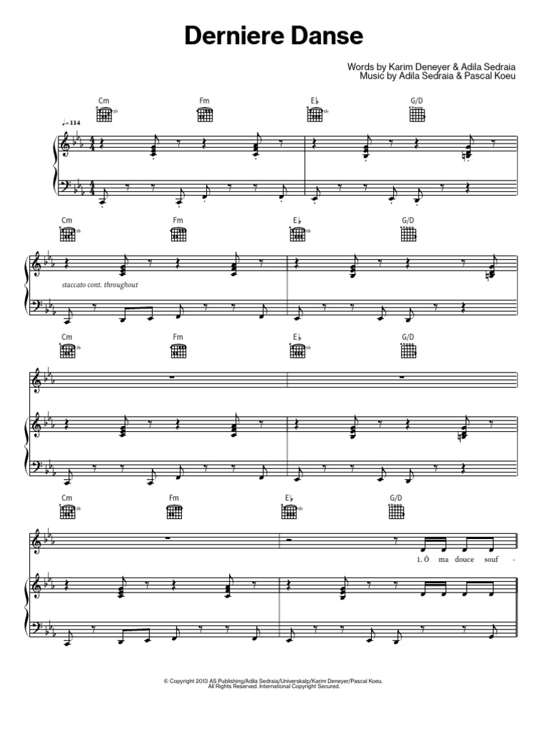 Derniere Danse | PDF