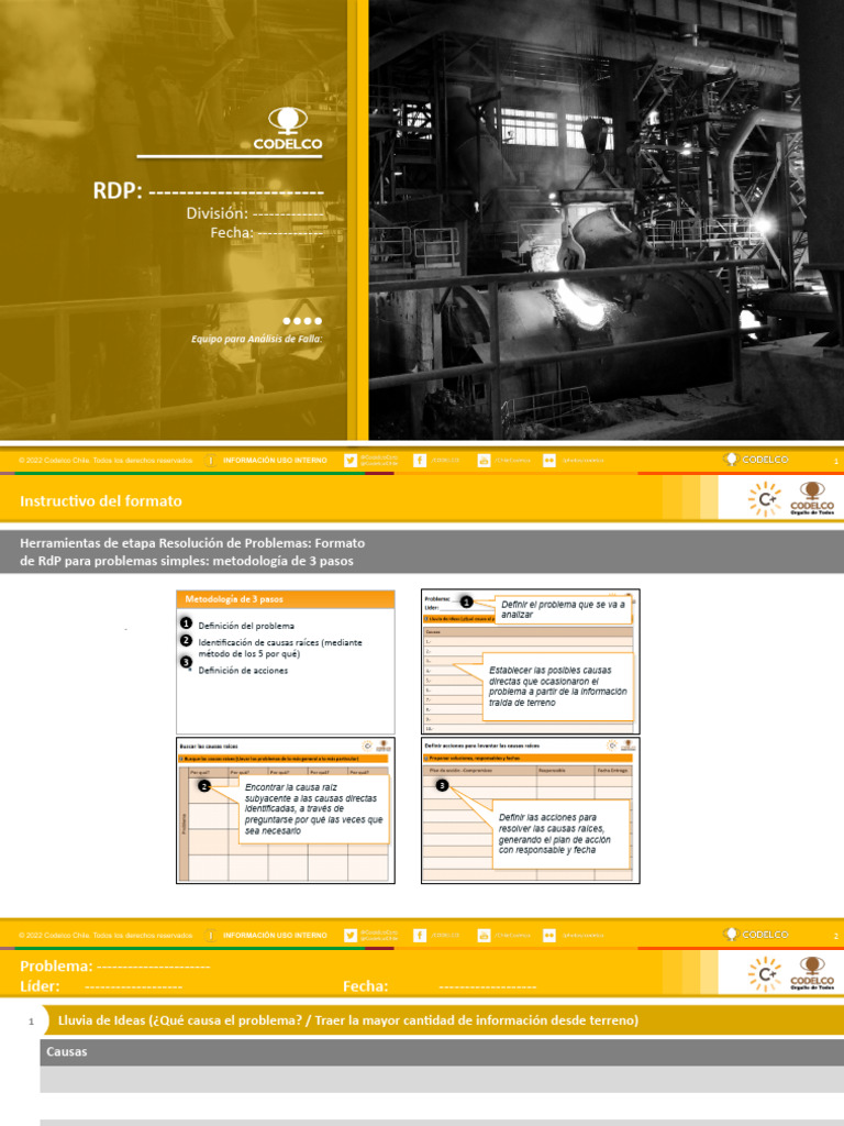 2022 - Formato - RDP 3 Pasos Final | PDF | Ciencia cognitiva