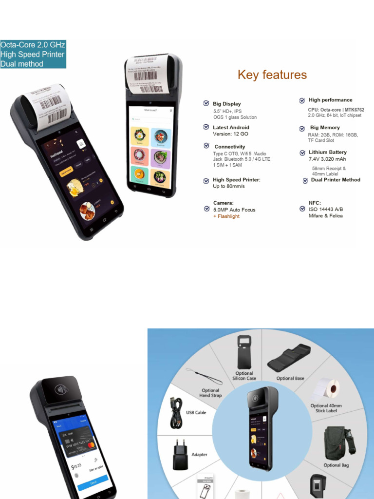 5.5" Android 12 Device with NFC | PDF