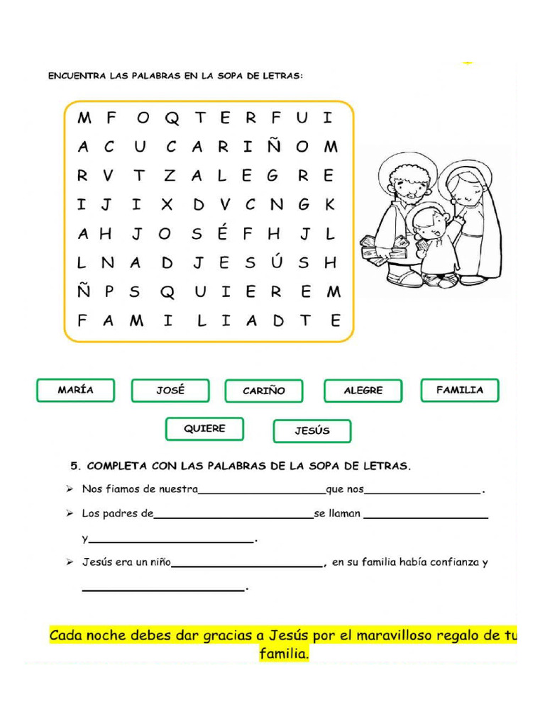 TAREA La Sagrada Familia | PDF