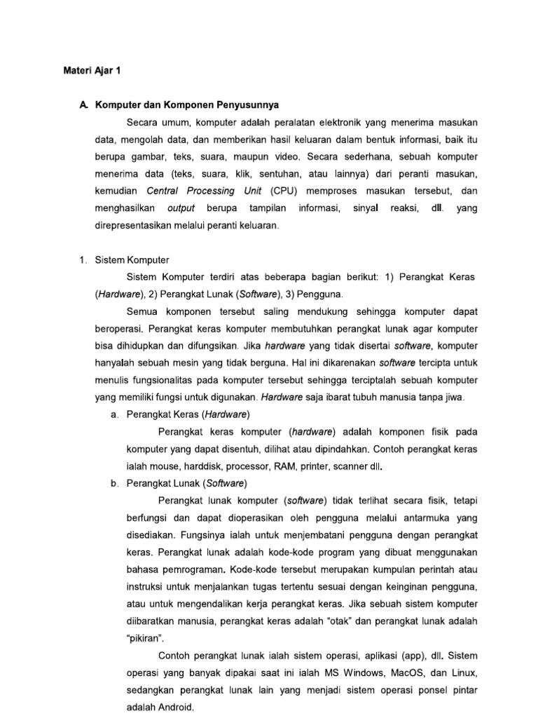 Mencatat Tugas Informatika | PDF