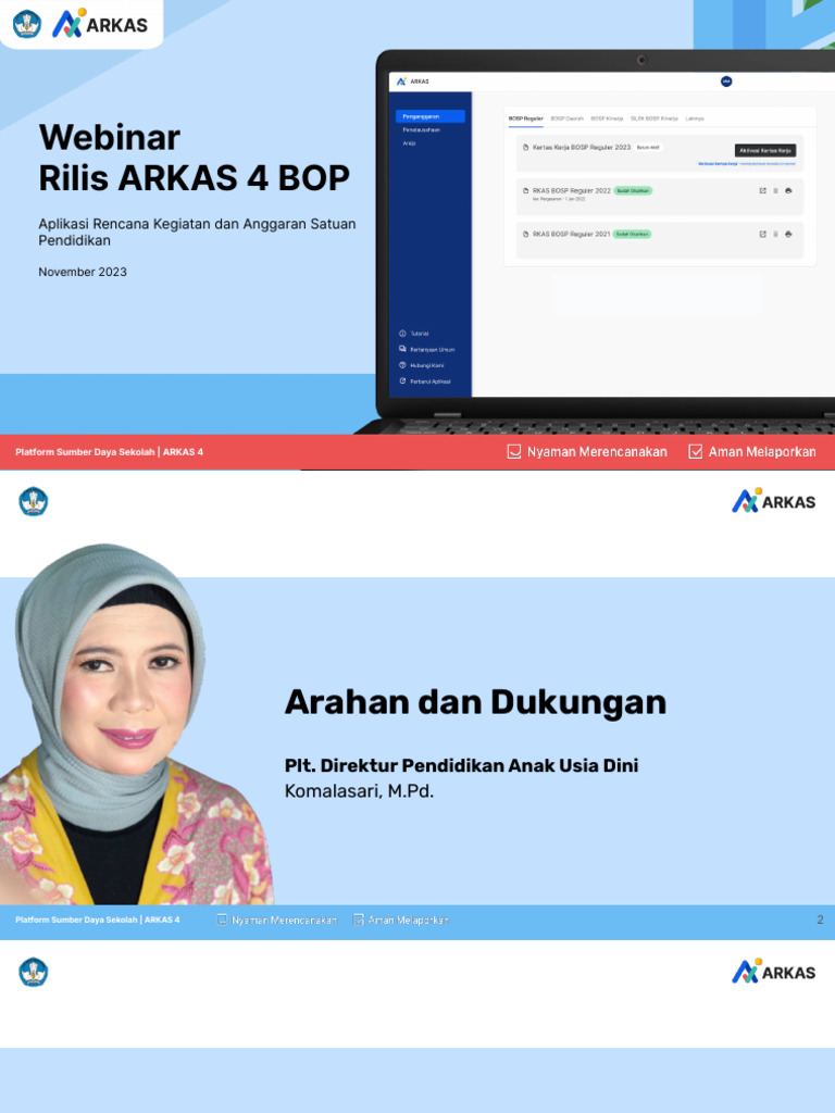 (FINAL) Paparan Webinar ARKAS 4 BOP | PDF