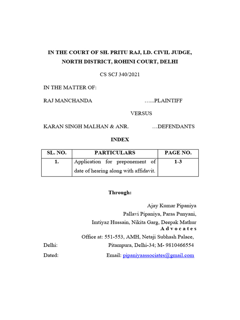 Application For PF RC - Jayesh Metals | PDF | Affidavit | Legal Procedure