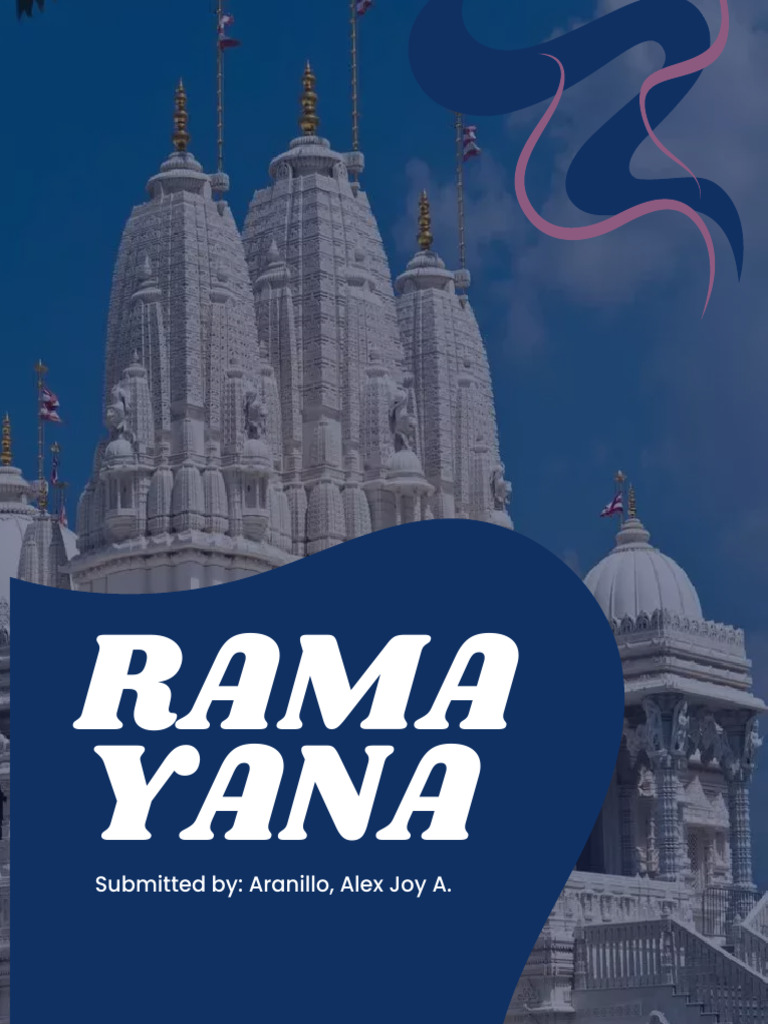 Ramayana | PDF | Rama | Ramayana
