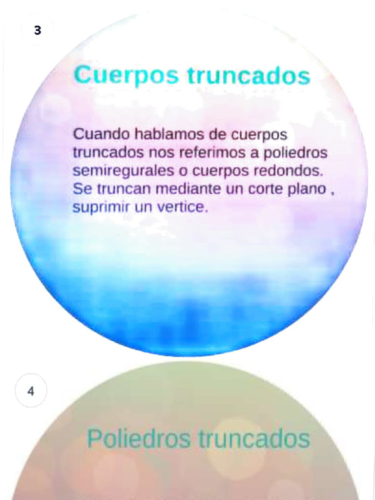 Cuerpos Truncados | PDF