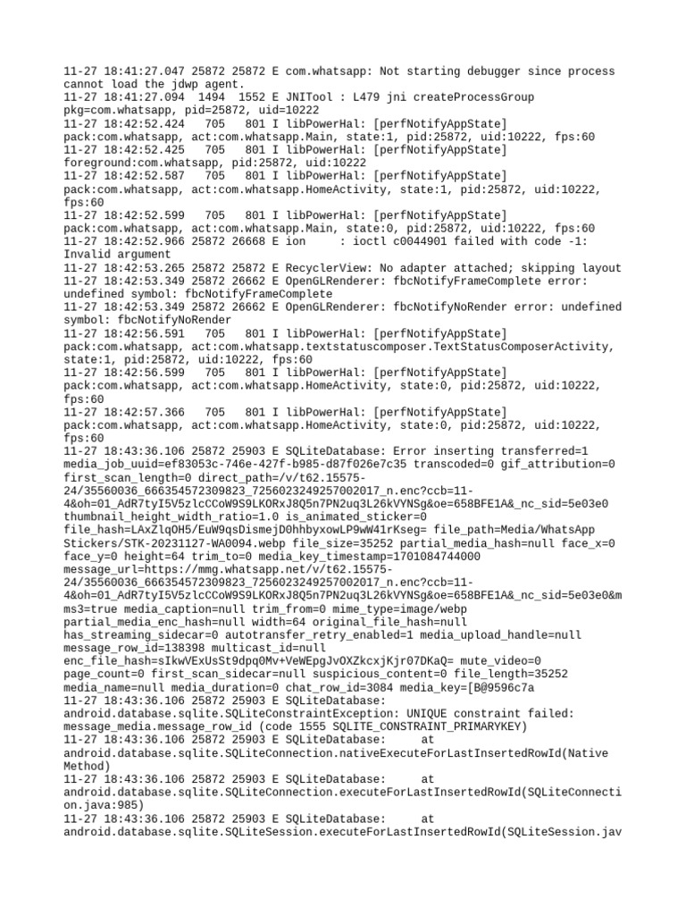 Log | PDF | Computer Programming | Computer Data