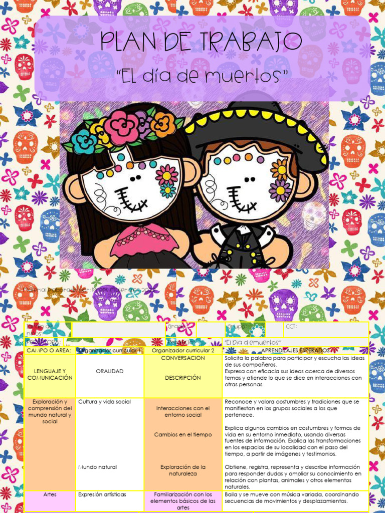 Proyecto Dia de Muertos | PDF | Aprendizaje | Conocimiento