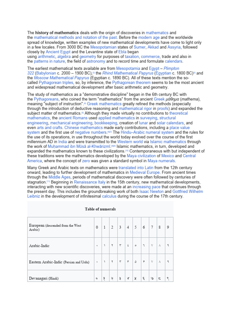 Math Lecture Review1 | PDF | Mathematics | Science
