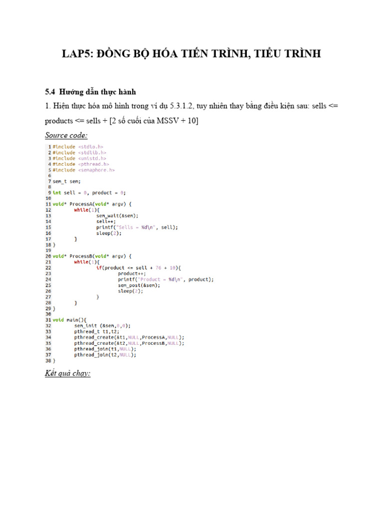 LeHoangThoai Lap5 | PDF
