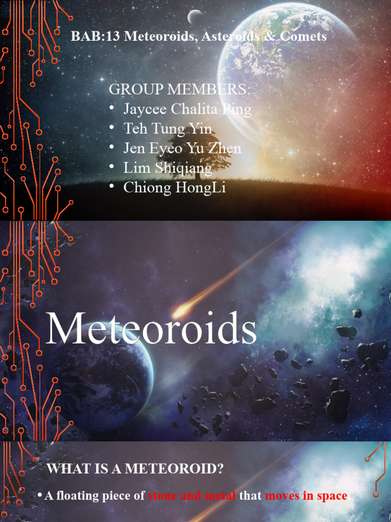 Science Capter 13 | PDF | Meteoroid | Asteroid
