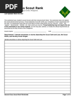 Sample Court of Honor Script | PDF | Youth Movements | Scouting