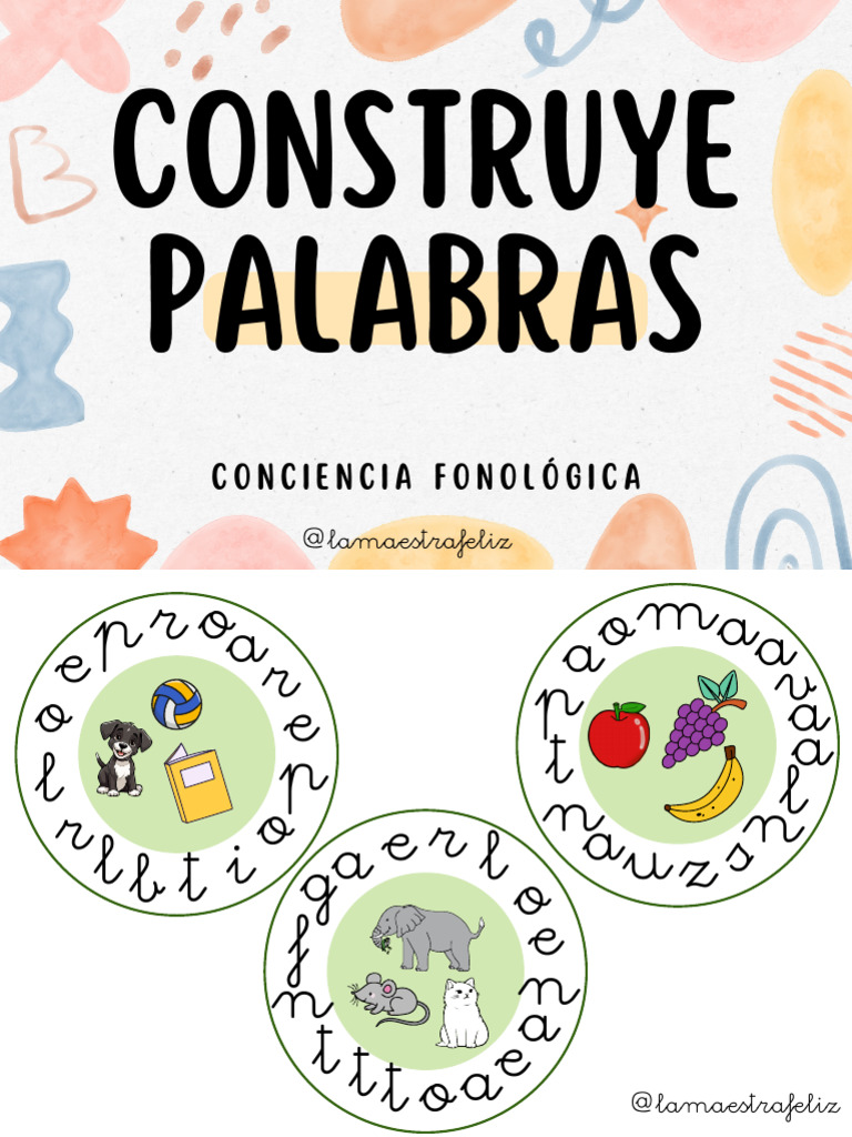 Construye Palabras | PDF
