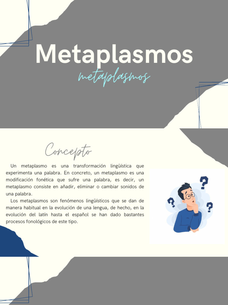 Diapositiva-Metaplasmos Grupo #2 | PDF