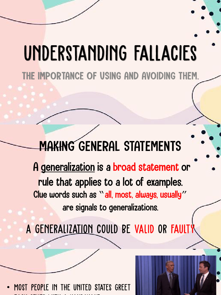 8 Fallacies UPDATED | PDF | Fallacy | Argument