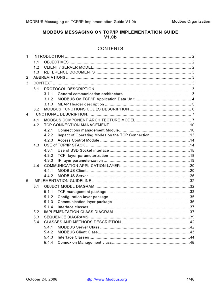 Modbus 通信協定01 | PDF | Internet Protocol Suite | Transmission Control Protocol