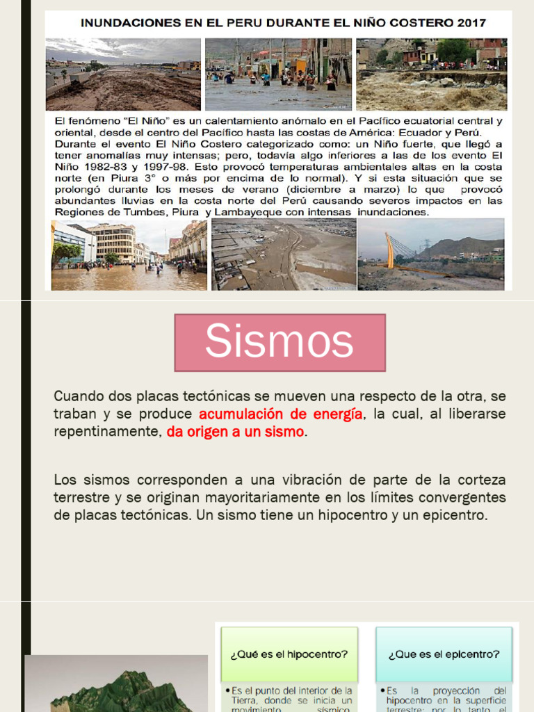 Los Sismos | PDF | Temblores | Tsunami