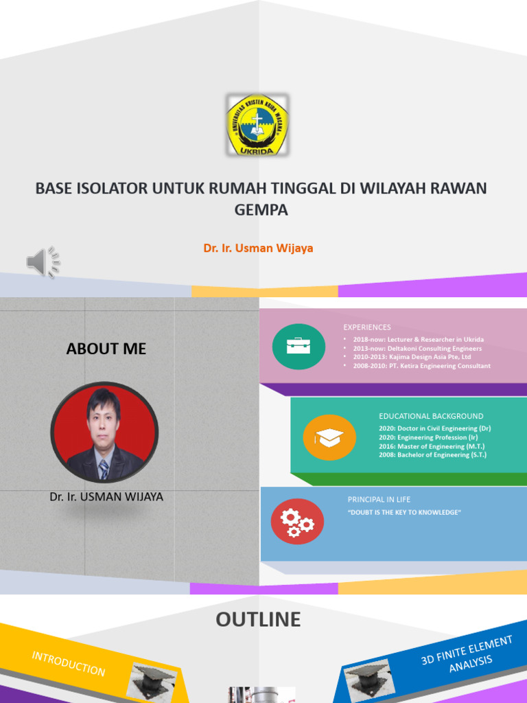 Base Isolator Untuk Rumah Tinggal Di Daerah Rawan Gempa | Download Free PDF | Finite Element ...