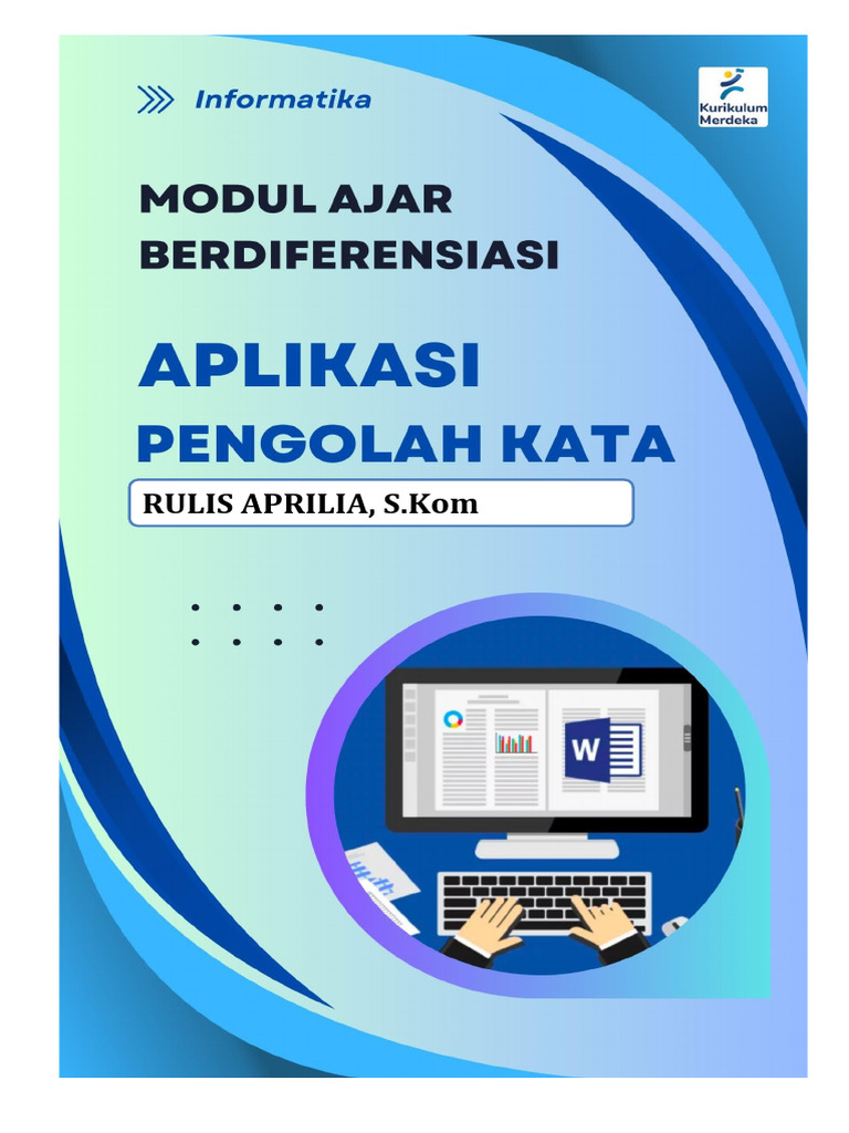Modul Ajar Microsoft Word untuk SMK | PDF | Seni | Komputer