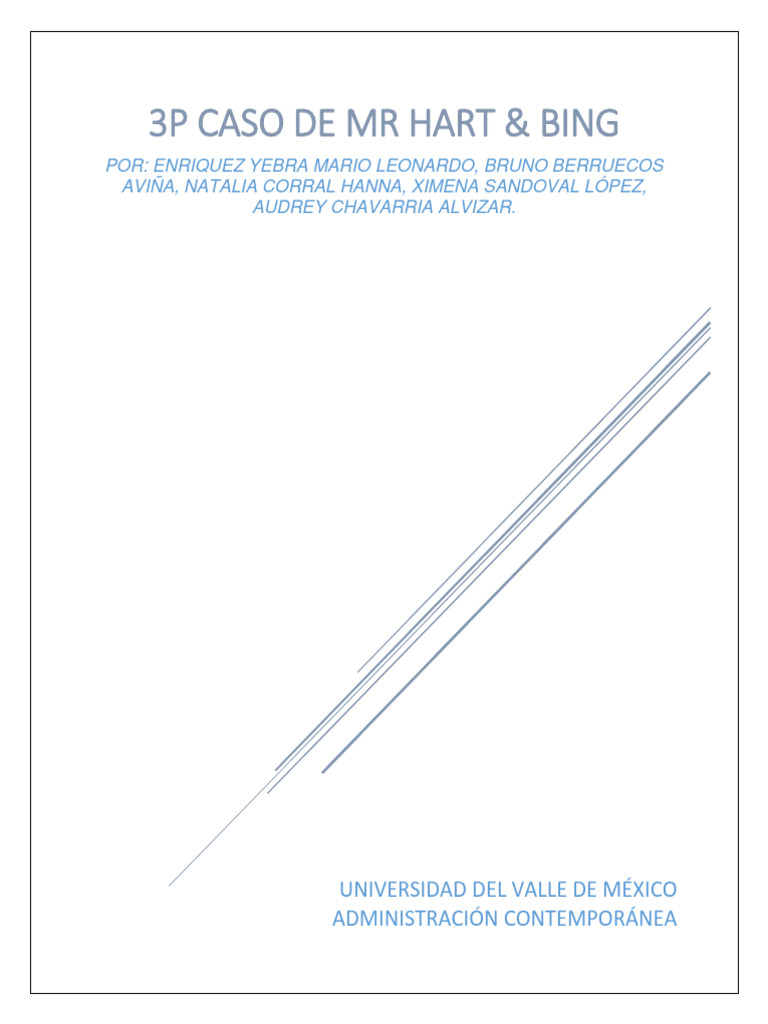 3p Caso MR Hart & Bing - Mario | PDF