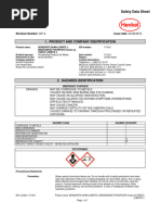 Alodine 1201 Safety Data Sheet | PDF | Dangerous Goods | Hazardous Waste
