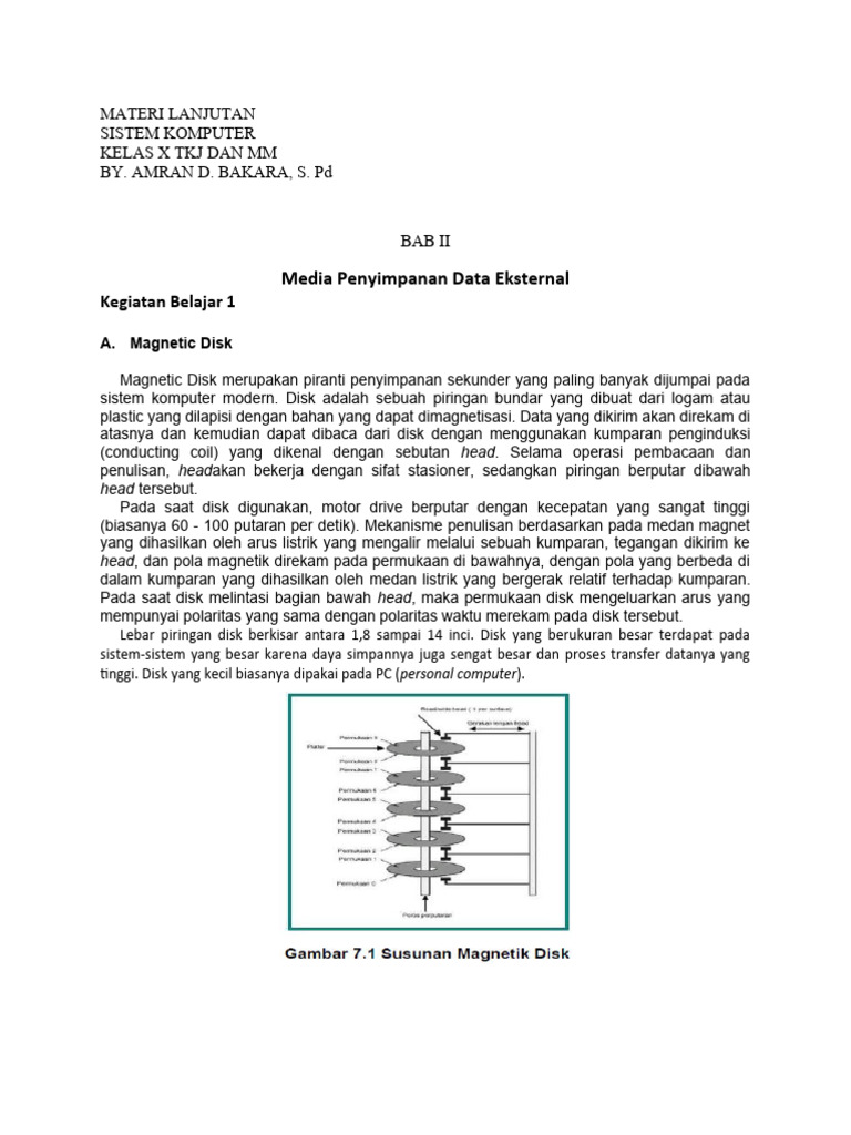 Materi Bab 2 Sistem Komputer | PDF
