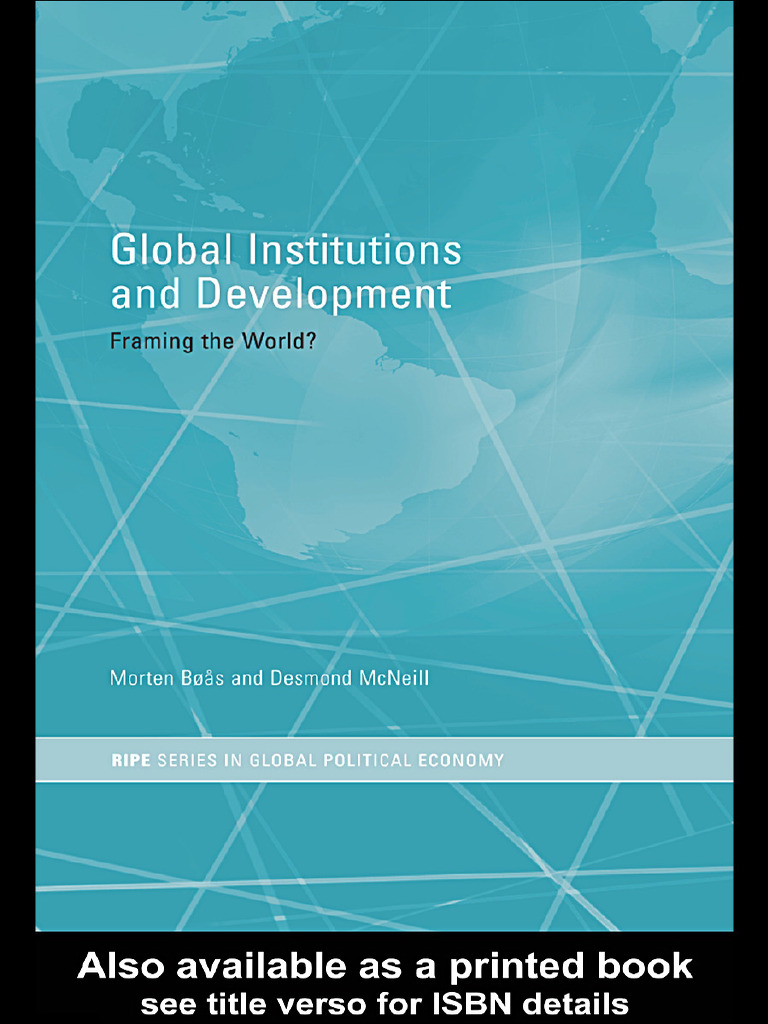 Global Institutions and Development - Framing The World | PDF ...