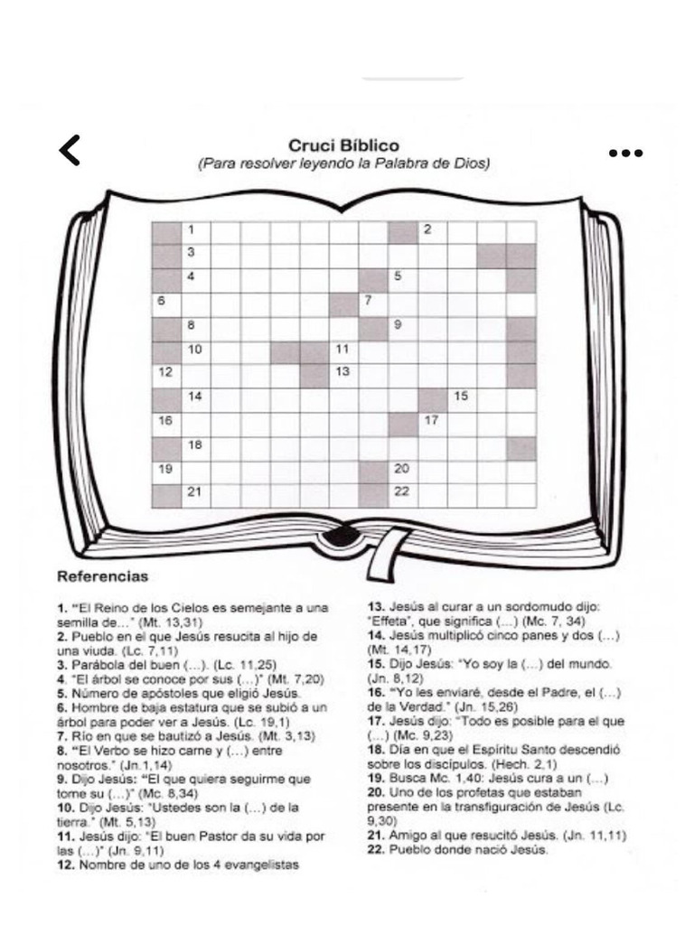 Ejercicio de La Biblia | PDF