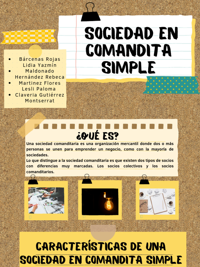 Sociedad en Comandita Simple | PDF | Sociedad de responsabilidad ...