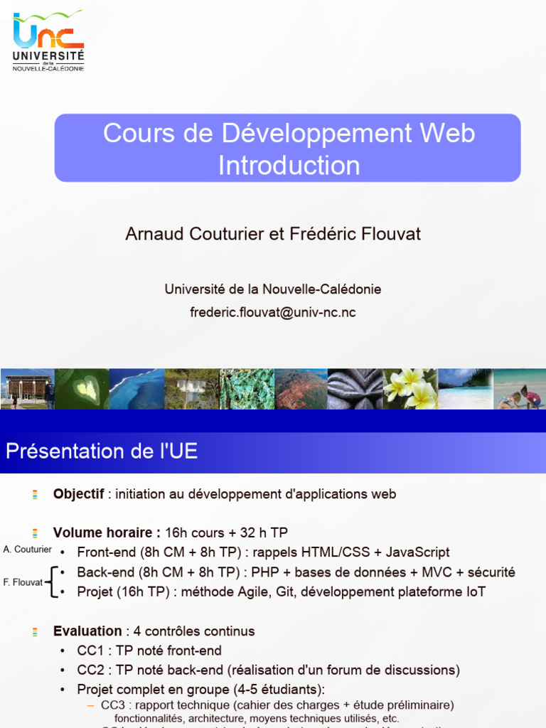 DevWeb Ch1 Intro | PDF | Internet | Internet et Web