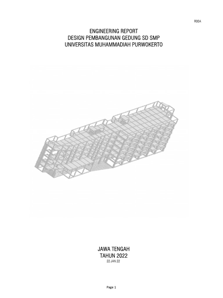 1.Erp-Analisa Staad Ump r00d 22.01.22 | PDF | Sains & Matematika