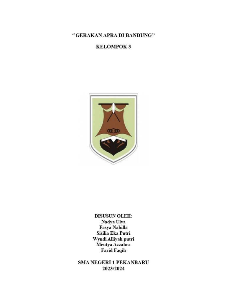 Gerakan Apra Di Bandung | PDF