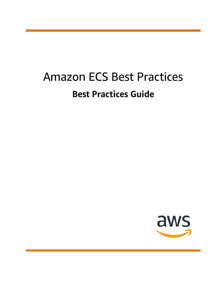 Ecs Networking Best Practices Guide | Download Free PDF | Load Balancing (Computing) | Computer ...
