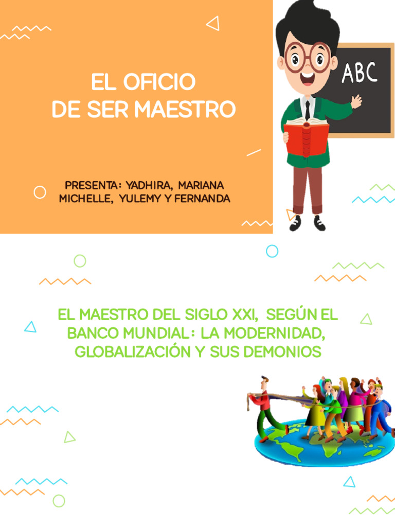 Desafíos y realidades del maestro actual | PDF