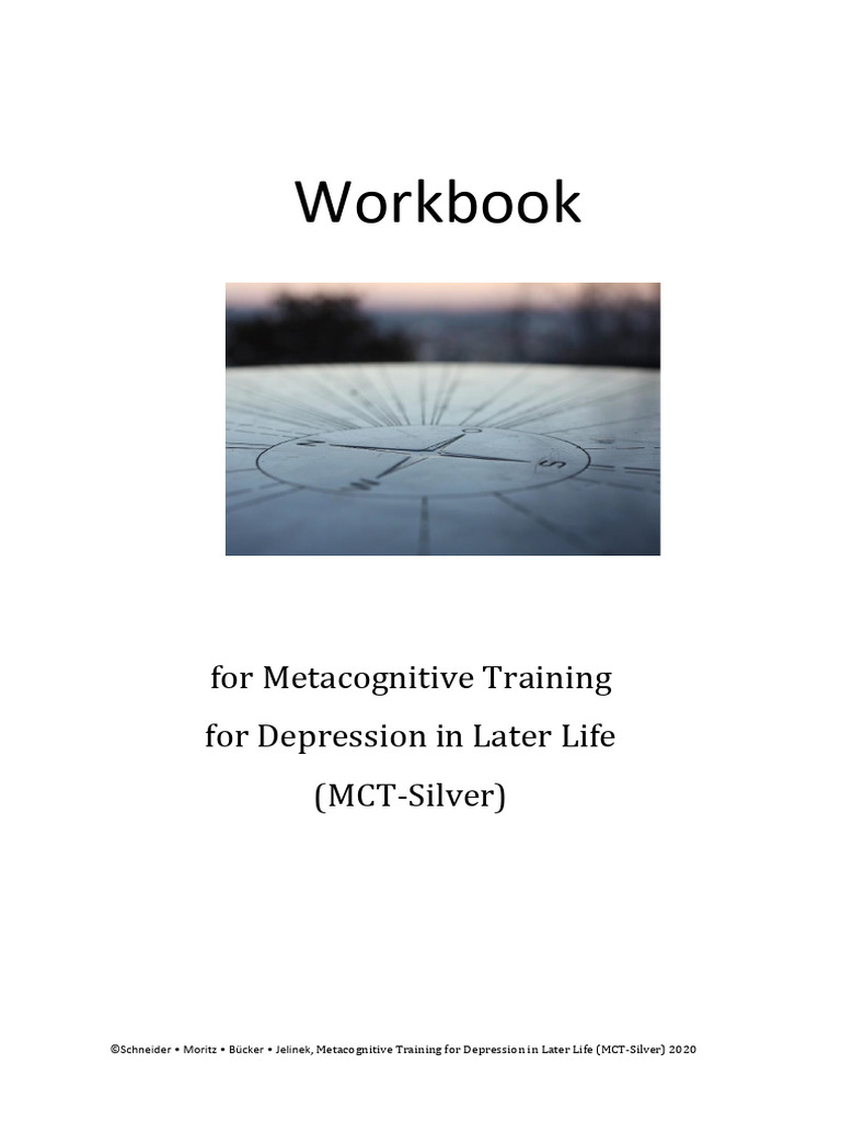 Workbook MCT Silver English July 2020 | PDF | Thought | Metacognition