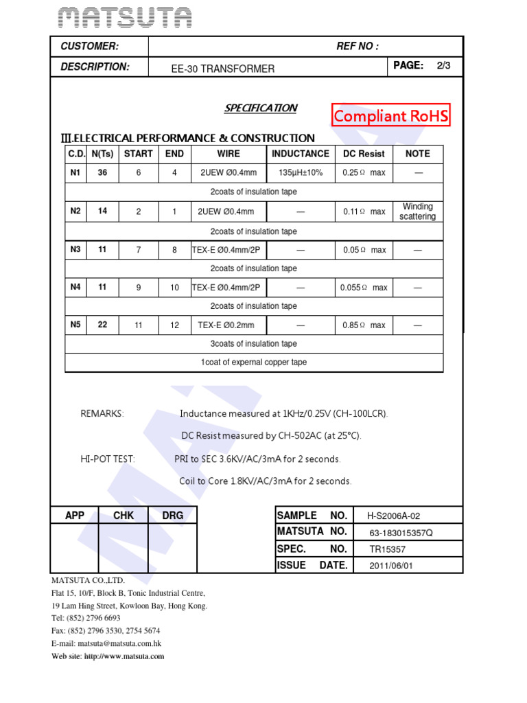 20121005-172859 Tr153572dee30.textmark | PDF | Transformer | Equipment