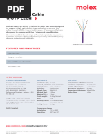 PowerCat 6 Bulk U/UTP Cable Overview | PDF | Electronics | Physical ...