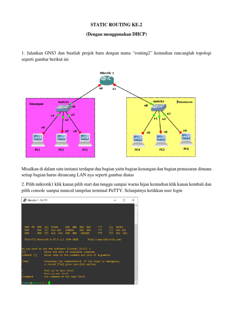 Static Routing 2 | PDF