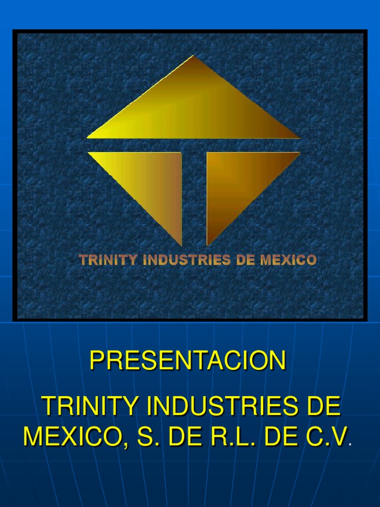 Presentación de Trinity Industries México | PDF | Corrosión | Revestimiento
