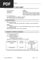 MSDS - Paint Remover | PDF | Dangerous Goods | Fires