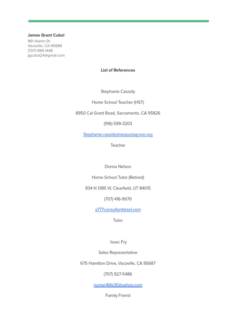 List of References | PDF