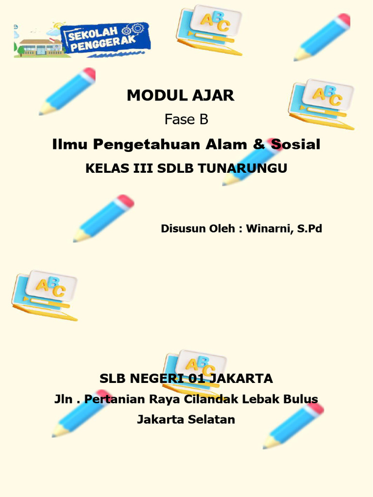 Modul IPAS Berbagi Praktik Baik SLB N 01 | PDF | Sains & Matematika