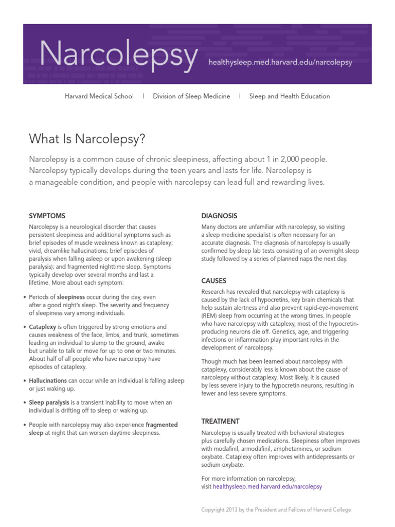 What Is Narcolepsy | PDF | Sleep | Nervous System